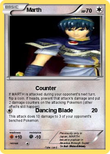 Pokémon Marth 105 105 - Counter - My Pokemon Card