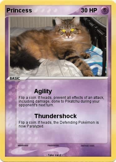 Pokémon Princess 1713 1713 - Agility - My Pokemon Card