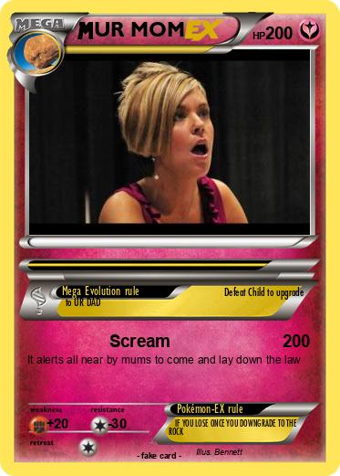 Pokémon UR MOM 368 368 - Scream - My Pokemon Card