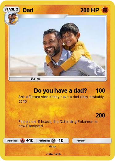 Pokémon Dad 830 830 - Do you have a dad? - My Pokemon Card