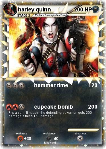 Pokémon harley quinn 150 150 - hammer time - My Pokemon Card