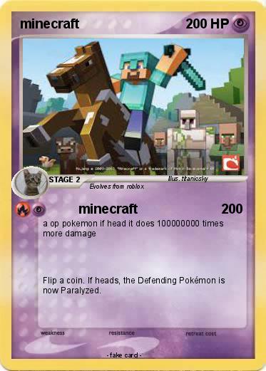 Pokémon minecraft 1752 1752 - minecraft - My Pokemon Card