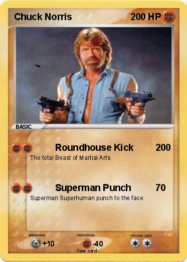 Pokémon Chuck Norris 3741 3741 - Roundhouse Kick - My Pokemon Card