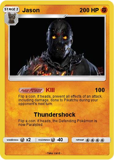 Pokémon Jason 1831 1831 - KIll - My Pokemon Card