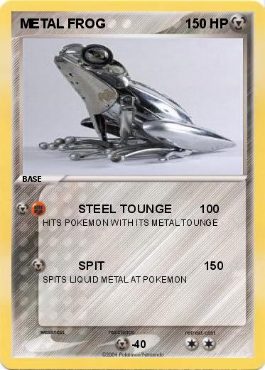 Pokémon METAL FROG - STEEL TOUNGE 100 - My Pokemon Card