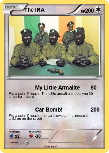 Pokémon The IRA - My Little Armalite - My Pokemon Card