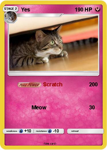 Pokémon Yes 119 119 - Scratch - My Pokemon Card