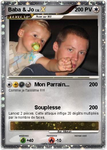 Pokémon Baba Jo - Mon Parrain... - Ma carte Pokémon