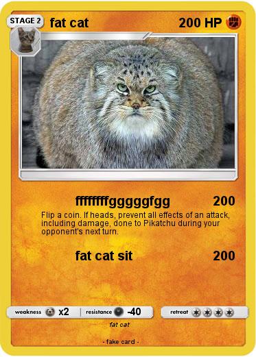 Pokémon fat cat 380 380 - ffffffffgggggfgg - My Pokemon Card