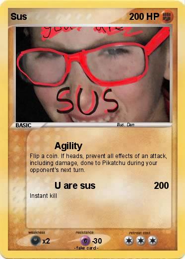 Pokémon Sus 158 158 - Agility - My Pokemon Card