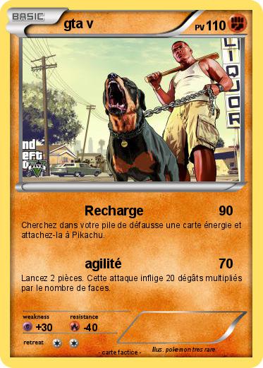 Pokémon gta v 46 46 - Recharge - Ma carte Pokémon