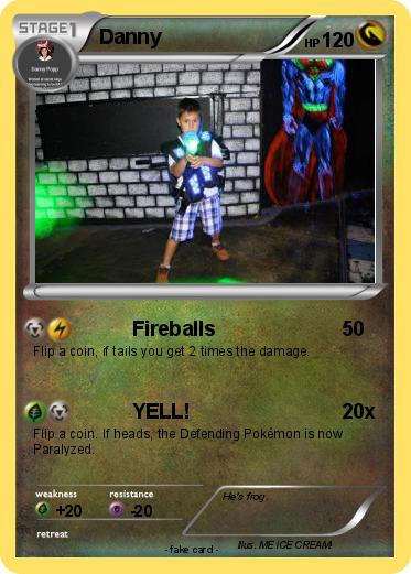 Pokémon Danny 461 461 - Fireballs - My Pokemon Card