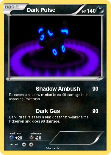 Pokémon Dark Pulse 3 3 - Shadow Ambush - My Pokemon Card