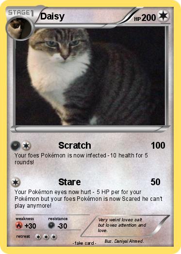 Pokémon Daisy 570 570 - Scratch - My Pokemon Card