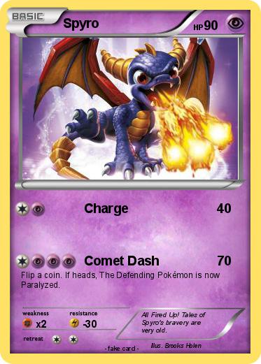 Pokémon Spyro 1088 1088 - Charge - My Pokemon Card