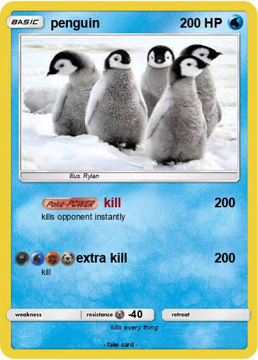 Pokémon penguin 1203 1203 - kill - My Pokemon Card