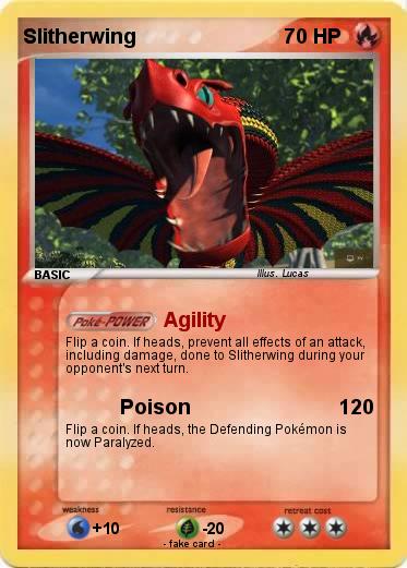 Pokémon Slitherwing - Agility - My Pokemon Card