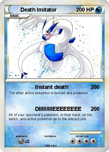 Pokémon Death Imitator - Instant death - My Pokemon Card