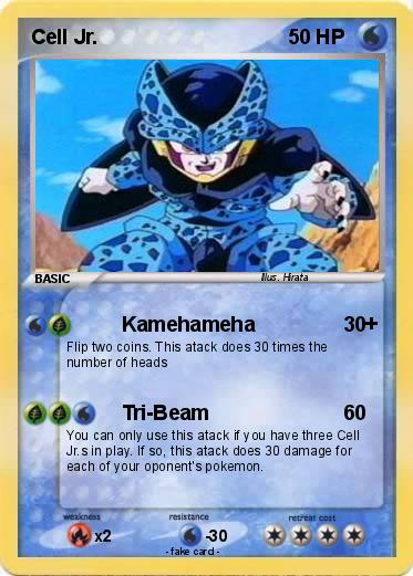 Pokémon Cell Jr 7 7 - Kamehameha - My Pokemon Card