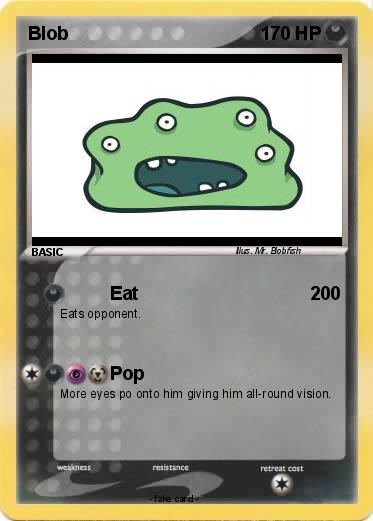 Pokémon Blob 212 212 - Eat - My Pokemon Card