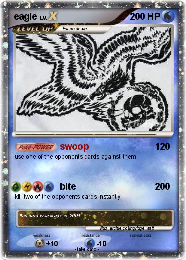Pokémon eagle 203 203 - swoop - My Pokemon Card