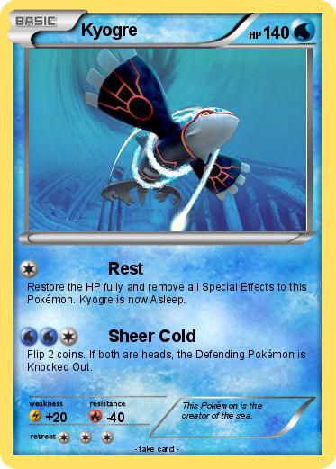 Pokémon Kyogre 2367 2367 - Rest - My Pokemon Card