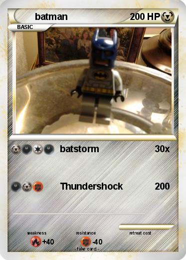 Pokémon batman 1069 1069 - batstorm - My Pokemon Card