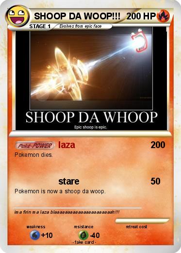 Pokémon SHOOP DA WOOP 186 186 - laza - My Pokemon Card
