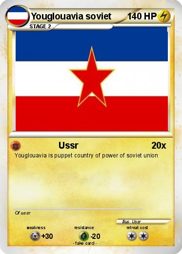 Pokémon Youglouavia soviet - Ussr - My Pokemon Card