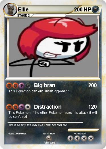 Pokémon Ellie 191 191 - Big bran - My Pokemon Card