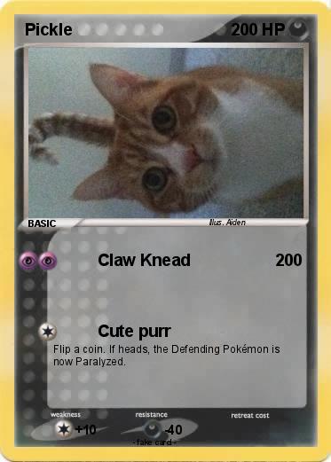 Pokémon Pickle 109 109 - Claw Knead - My Pokemon Card