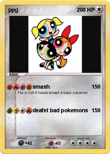 Pokémon ppg 4 4 - smash - My Pokemon Card