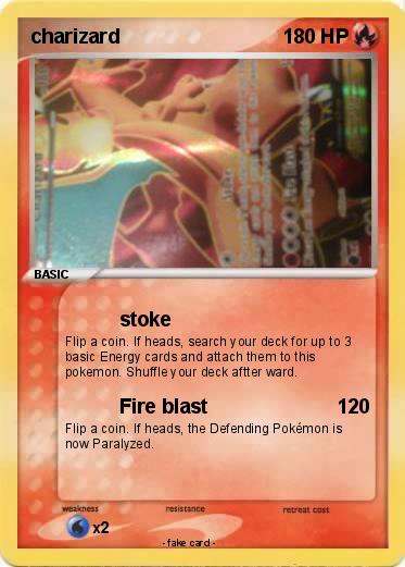 Pokémon charizard 6538 6538 - stoke - My Pokemon Card