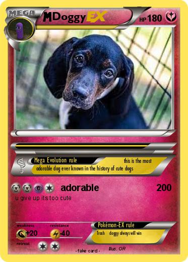 Pokémon Doggy 337 337 - adorable - My Pokemon Card