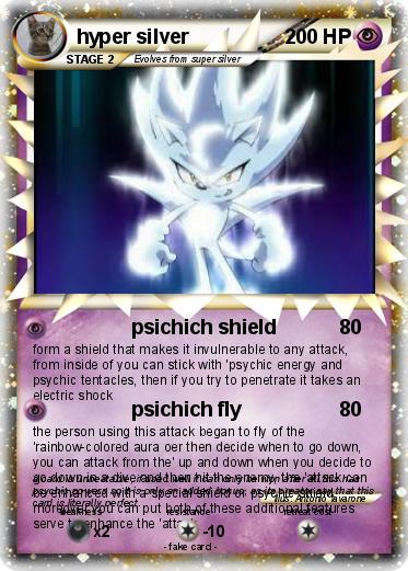 Pokémon hyper silver 6 6 - psichich shield - My Pokemon Card