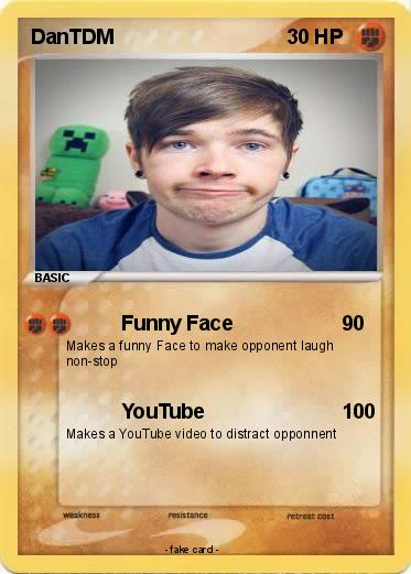 Pokémon DanTDM 536 536 - Funny Face - My Pokemon Card