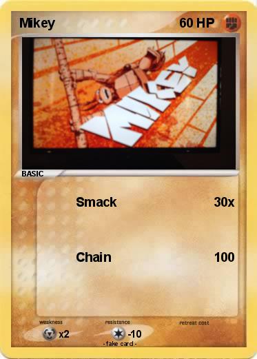 Pokémon Mikey 210 210 - Smack - My Pokemon Card