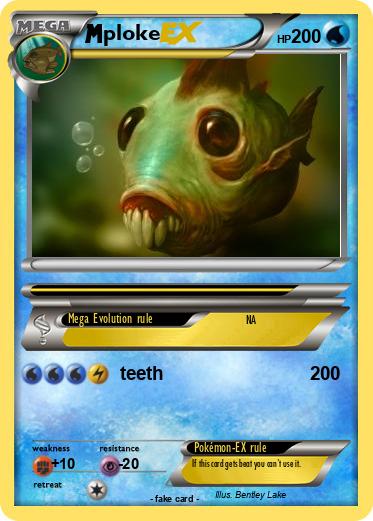 Pokémon ploke - teeth - My Pokemon Card