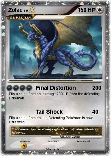 Pokémon Zolac - Final Distortion - My Pokemon Card