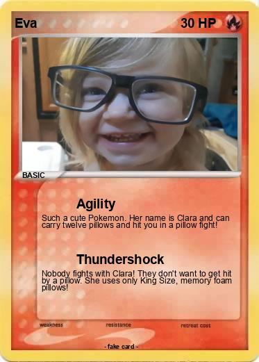 Pokémon Eva 330 330 - Agility - My Pokemon Card