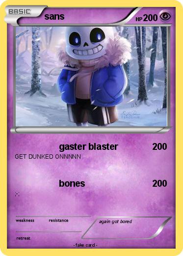 Pokémon sans 1003 1003 - gaster blaster - My Pokemon Card