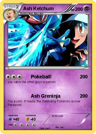 Pokémon Ash Ketchum 304 304 - Pokeball! - My Pokemon Card