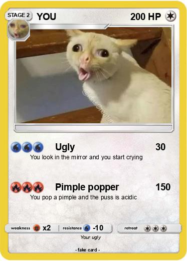 Pokémon YOU 1484 1484 - Ugly - My Pokemon Card