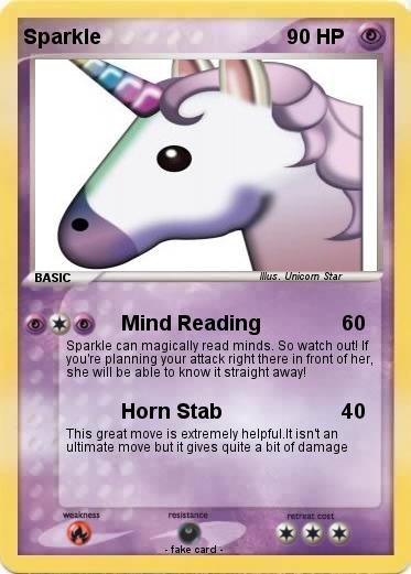 Pokémon Sparkle 87 87 - Mind Reading - My Pokemon Card