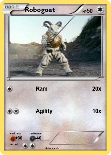 Pokémon Robogoat - Ram - My Pokemon Card