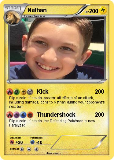Pokémon Nathan 1146 1146 - Kick - My Pokemon Card