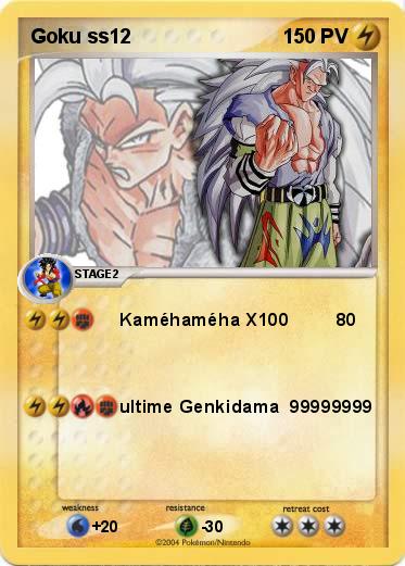 Pokémon Goku ss12 - Kaméhaméha X100 - Ma carte Pokémon