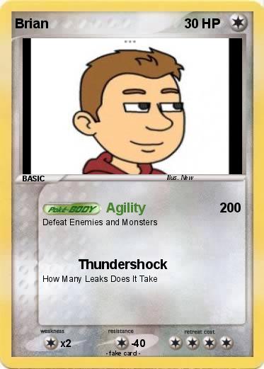 Pokémon Brian 624 624 - Agility - My Pokemon Card
