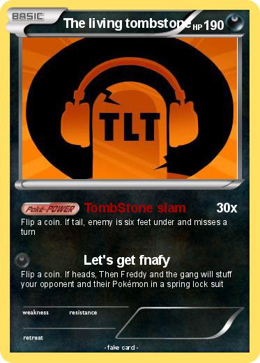 Pokémon The living tombstone 6 6 - TombStone slam - My Pokemon Card