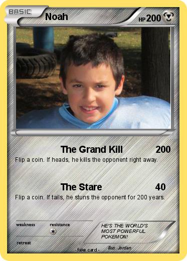 Pokémon Noah 394 394 - The Grand Kill - My Pokemon Card